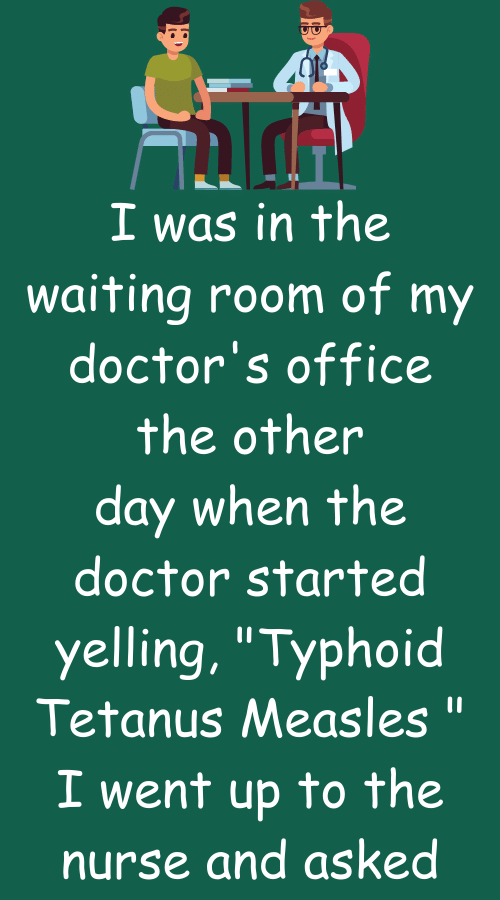 I was in the waiting room of my doctor's office the other - Funny Jokes ...